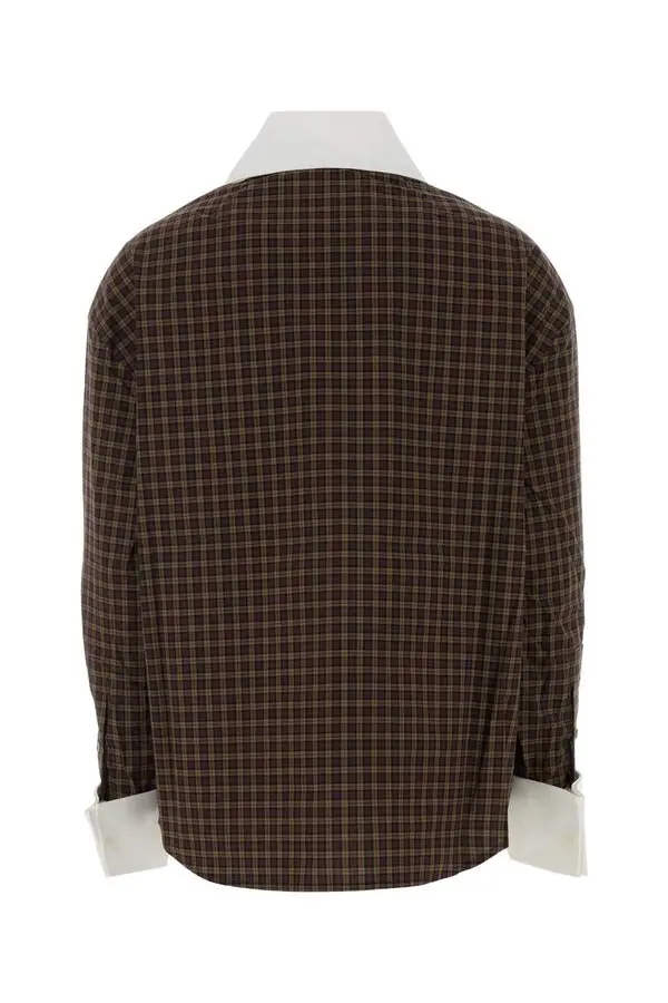 Marni Embroidered Poplin Oversize Shirt - Multicolor