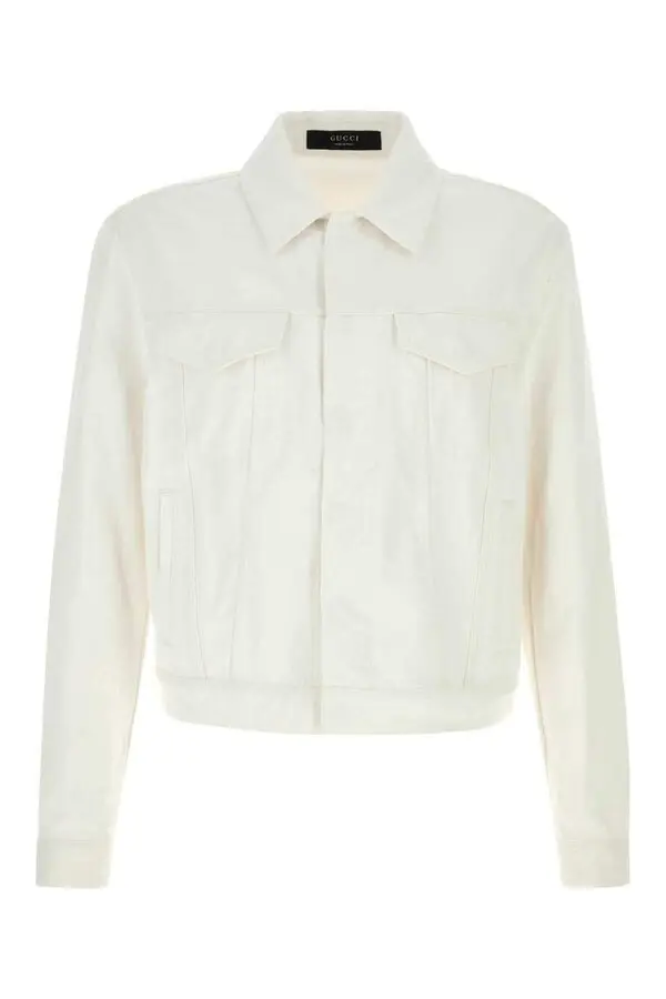 Gucci Denim Jacket - White