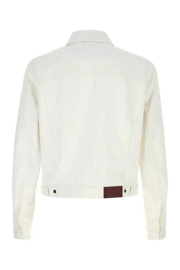 Gucci Denim Jacket - White