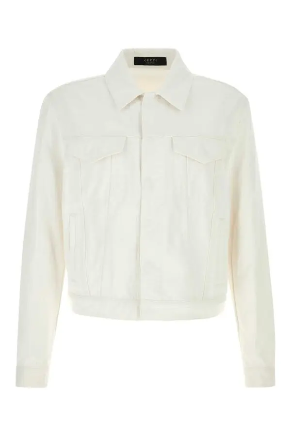 Gucci Denim Jacket - White
