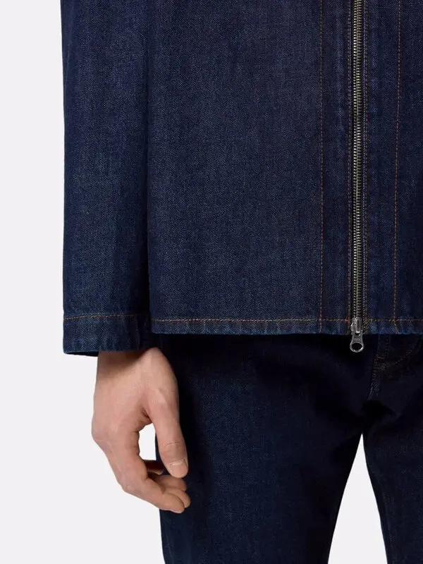 Stone Island Indigo Denim-rinsed` Shirts - Multicolor