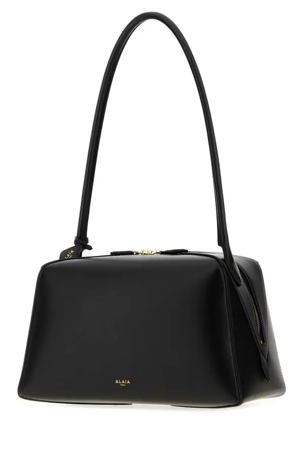Alaïa Leather Medium Le Bouledogue Shoulder Bag