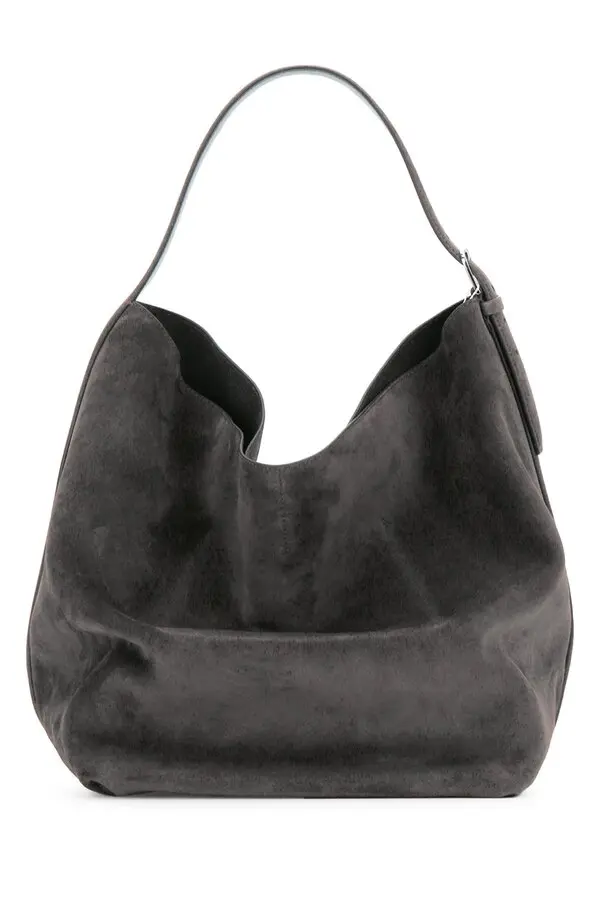 TOTEME Belted Suede Tote - Multicolor