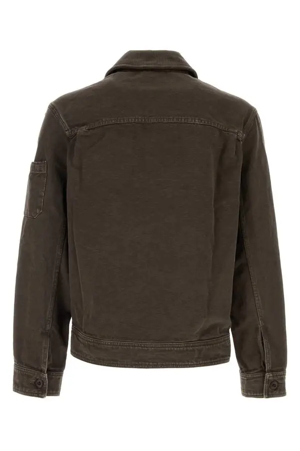 A.p.c. Chocolate Denim Alexis Jacket