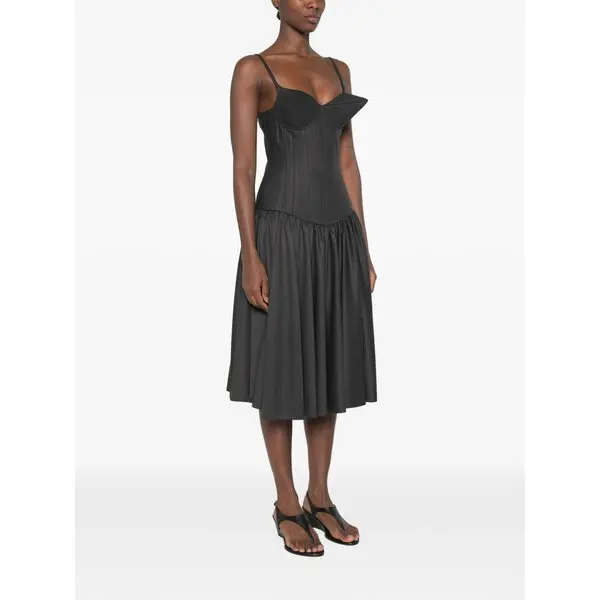 JEAN PAUL GAULTIER Grey Dresses Cocktail & Party Dresses