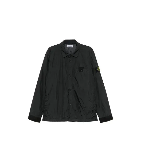 Stone Island Jackets Shirt Jackets - Black