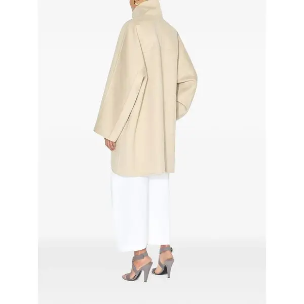 Alaïa Neutrals Coats Oversized Coats