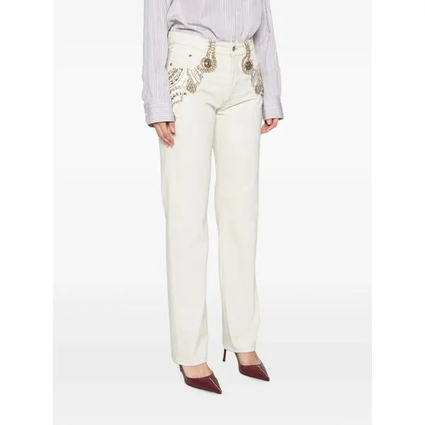 Versace Denim Straight-leg Jeans