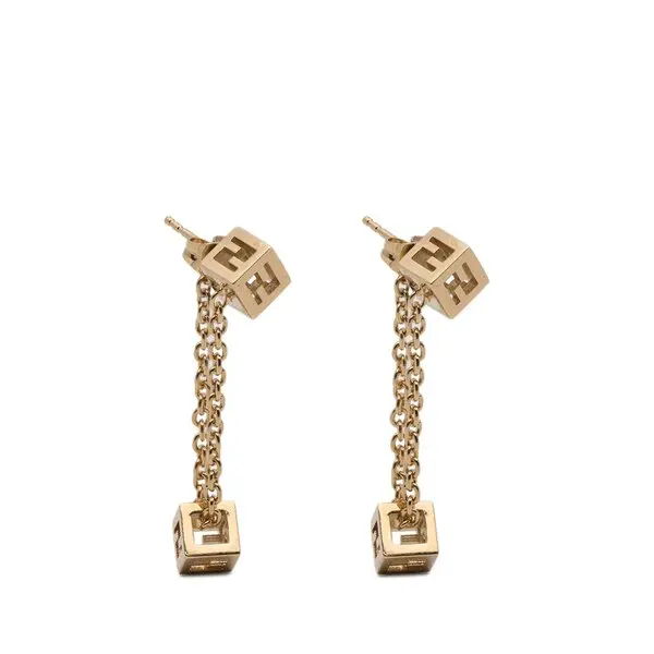 Fendi Earrings - Gold