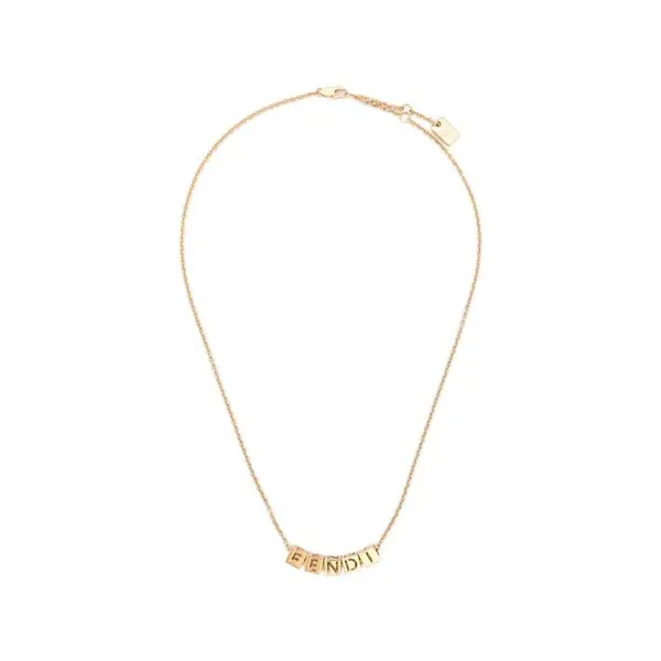 Fendi Necklaces - Gold