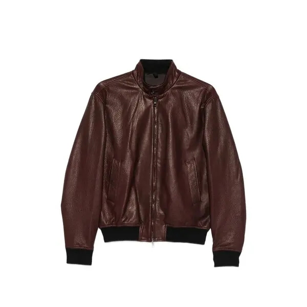 Tagliatore Jackets Leather Jackets - Brown