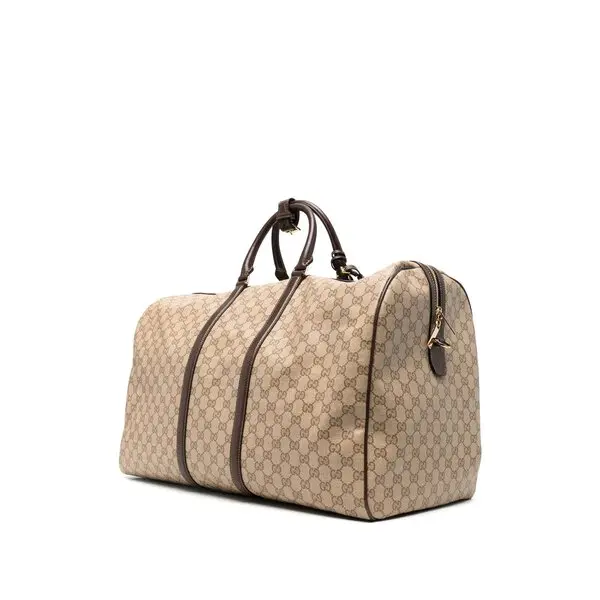Gucci Neutrals Luggage & Holdalls