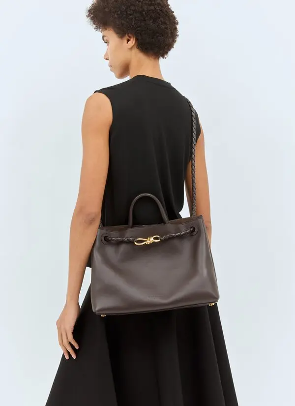 Bottega Veneta Medium Andiamo Handbag - Brown
