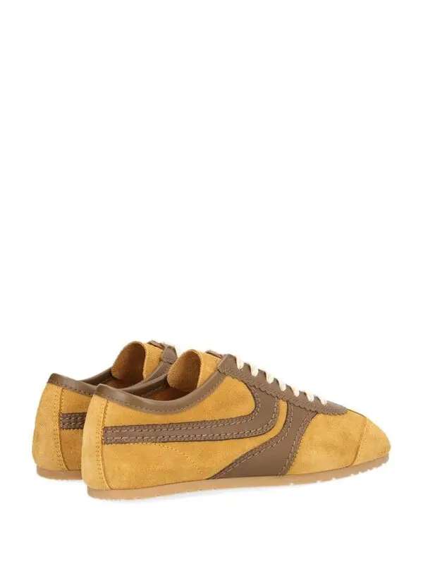 Dries Van Noten Suede Sneakers - Yellow