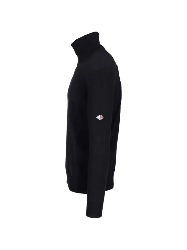 Bottega Veneta Navy Wool Turtleneck Sweater