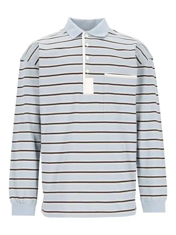 Bottega Veneta Striped Polo Shirt