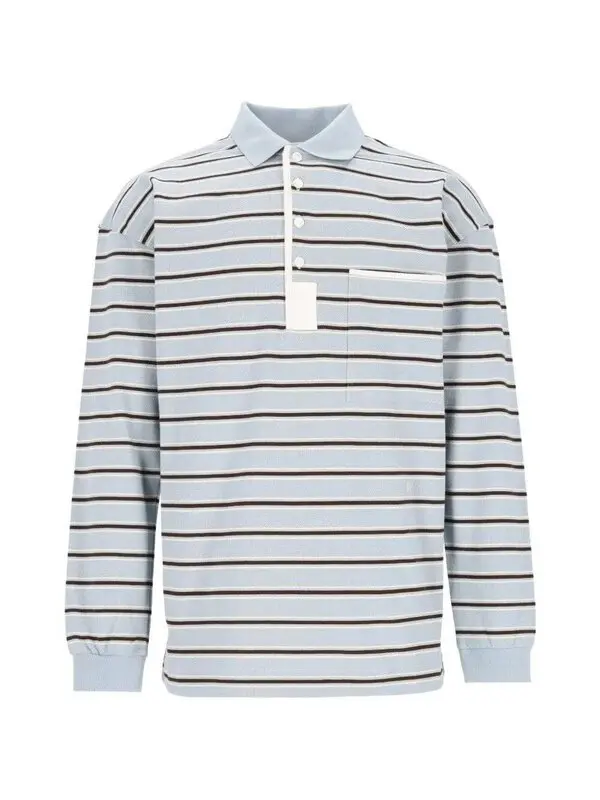 Bottega Veneta Striped Polo Shirt