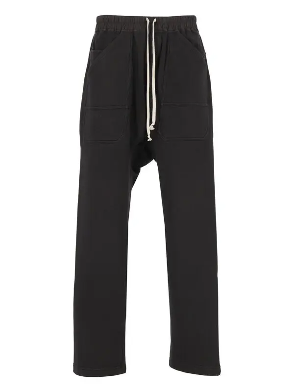 Rick Owens Sweatpants With Drawstring - Black