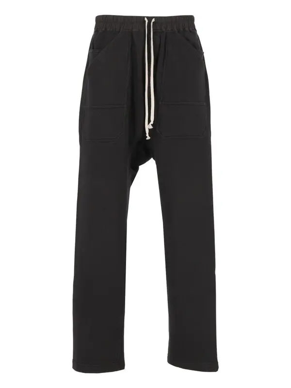Rick Owens Sweatpants With Drawstring - Black