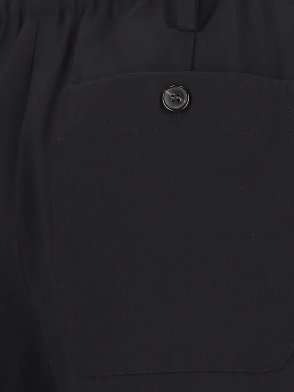 Dries Van Noten Penny Straight Pants - Black
