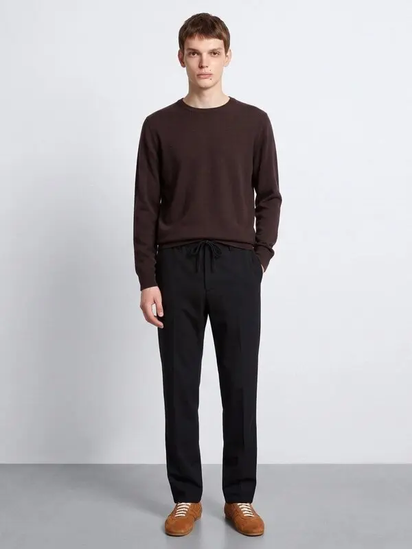 Dries Van Noten Penny Straight Pants - Black