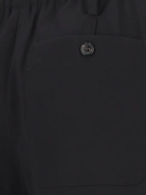 Dries Van Noten Penny Straight Pants - Black