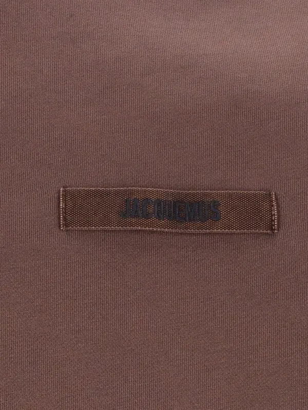 Jacquemus Cotton Sweatshirt - Brown