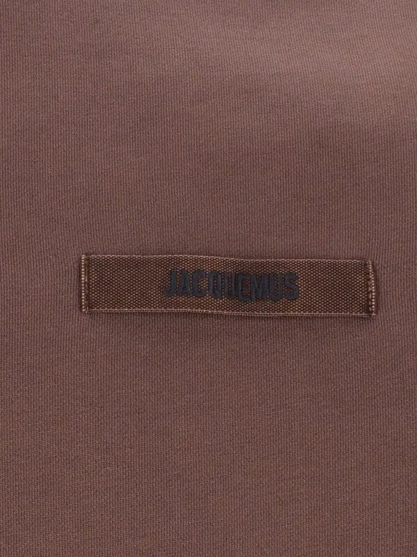 Jacquemus Cotton Sweatshirt - Brown