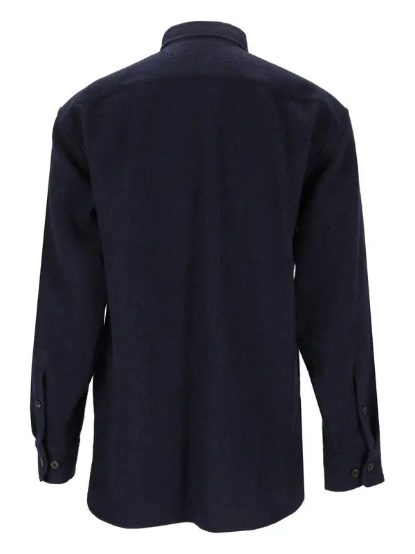 Dries Van Noten Wool Shirt Jacket