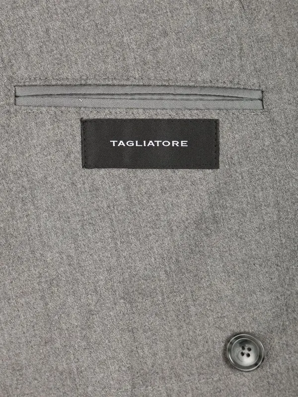 Tagliatore Montecarlo Double-breasted Suit - Gray