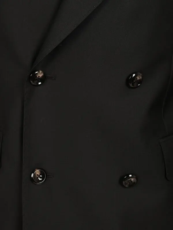 Tagliatore Vesuvius Double-breasted Suit - Black