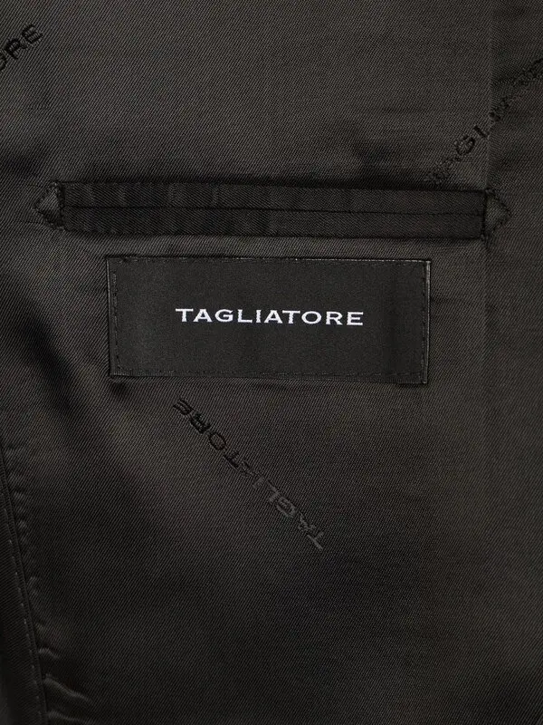 Tagliatore Vesuvius Double-breasted Suit - Black