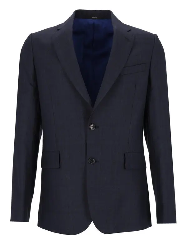 Paul Smith Single-breasted Tailored Suit - Blue