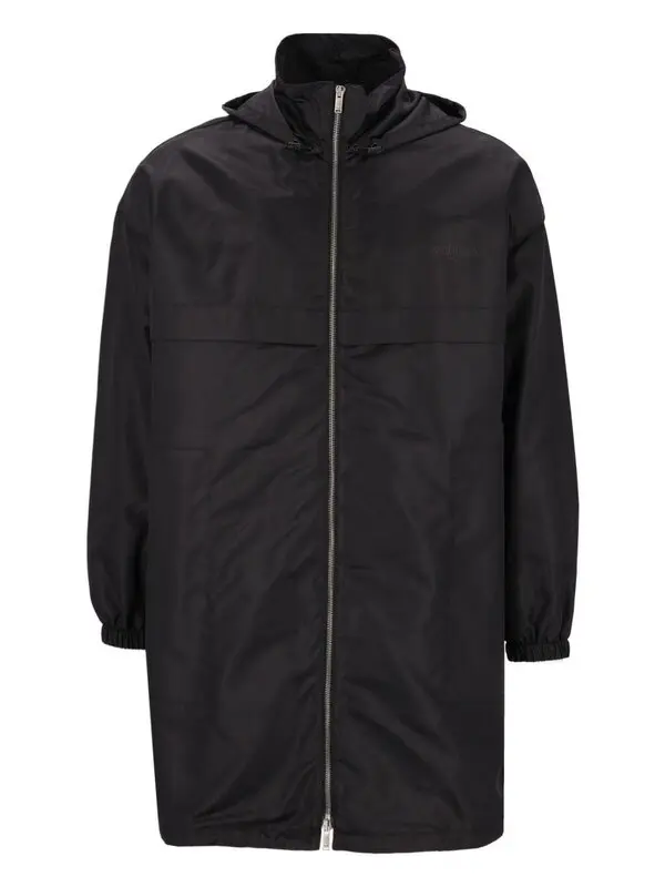 Saint Laurent Water-repellent Nylon Parka - Black