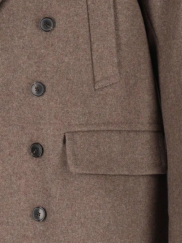 Dries Van Noten Oversized Double-breasted Wool Coat