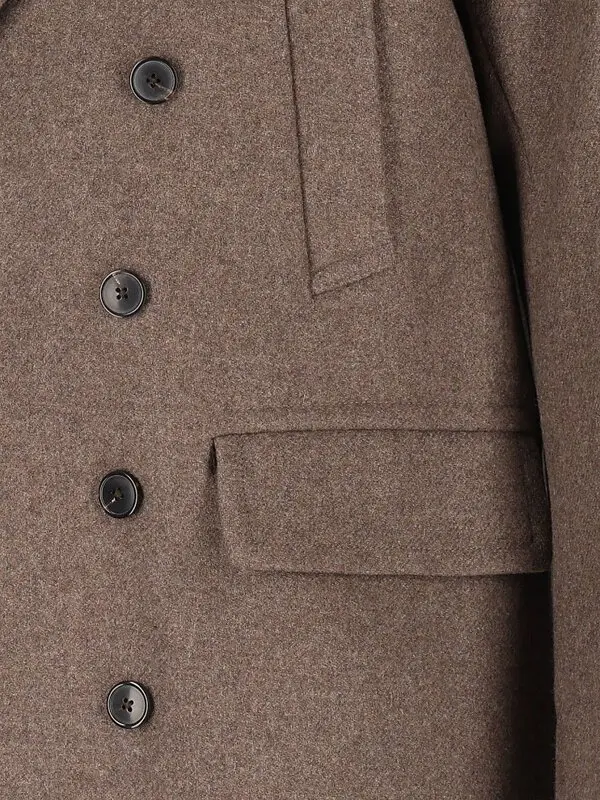 Dries Van Noten Oversized Double-breasted Wool Coat