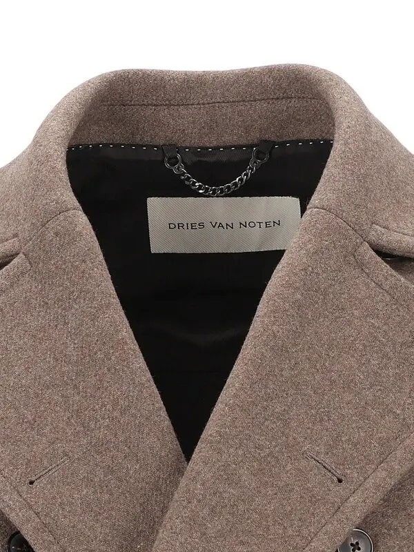 Dries Van Noten Oversized Double-breasted Wool Coat