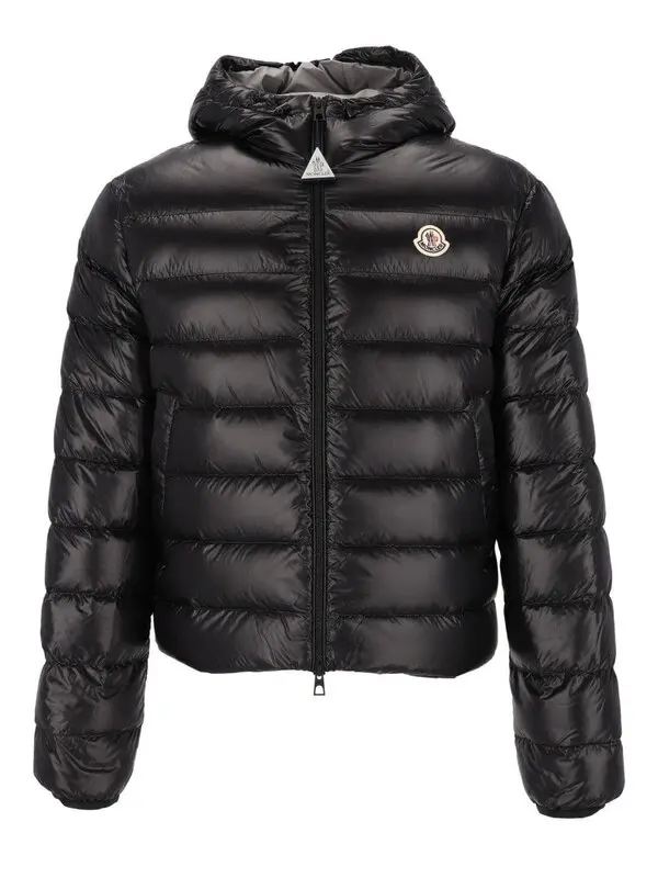 Moncler Forzo Short Packable Down Jacket With Hood