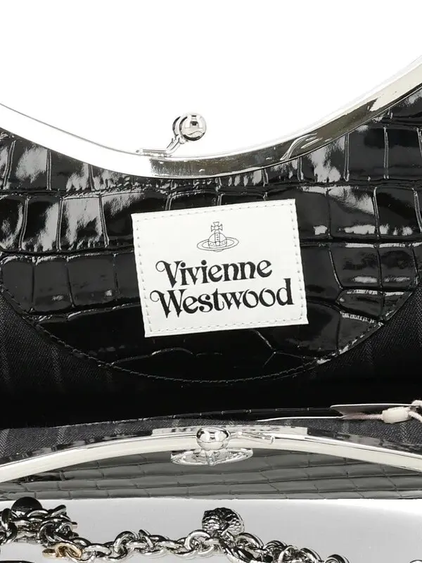 VIVIENNE WESTWOOD Leather Charm Bag