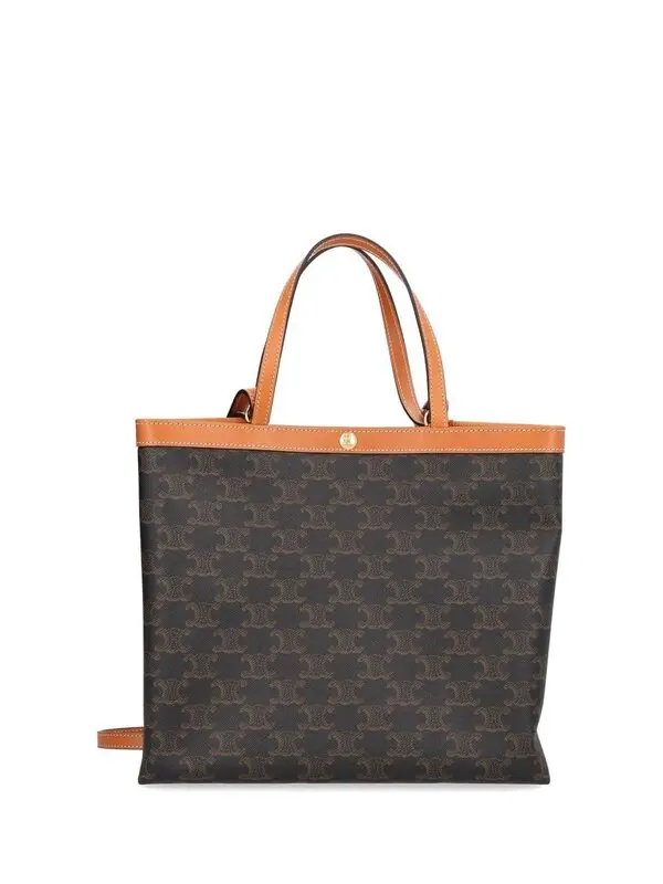 Celine Square Cabas Bag - Brown