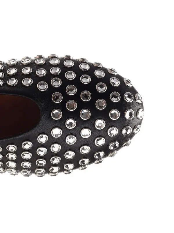 Alaïa Rhinestone Mesh Ballerina