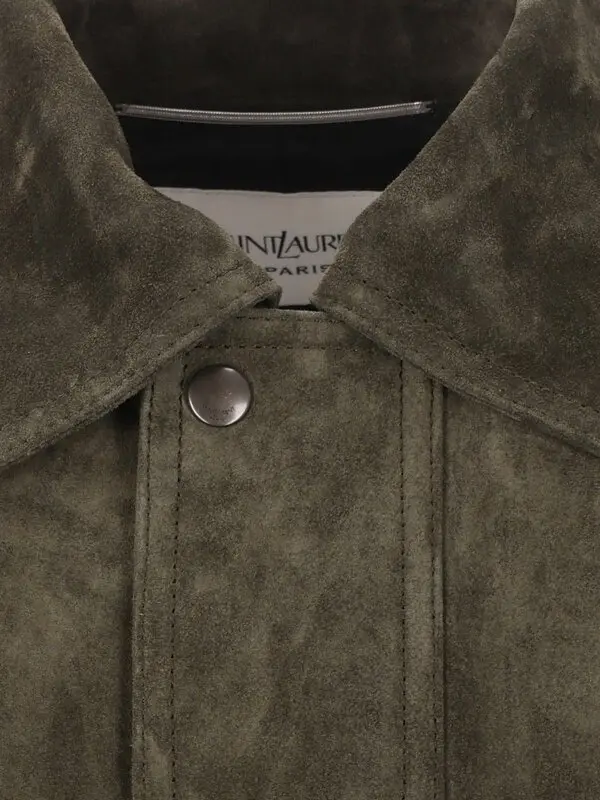 Saint Laurent Vintage Split Leather Bomber Jacket