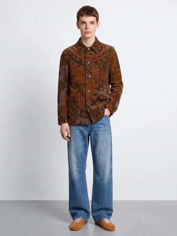 Dries Van Noten Braxton Paisley Print Jacket