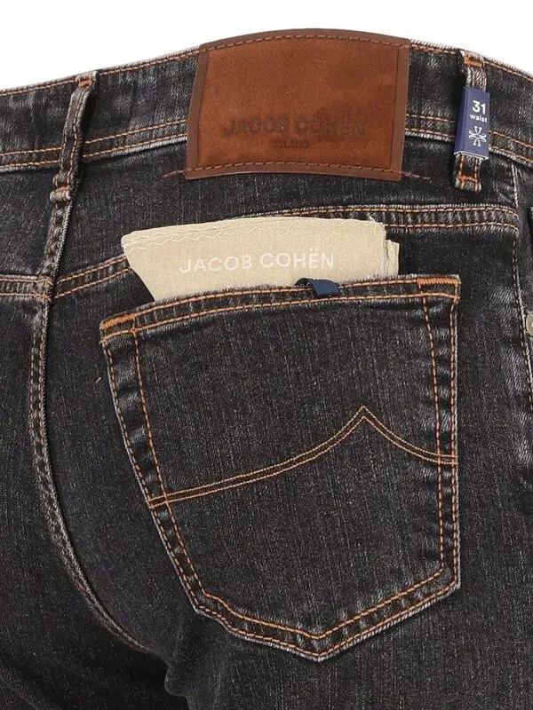 Jacob Cohen Bard Slim Fit Jeans - Gray