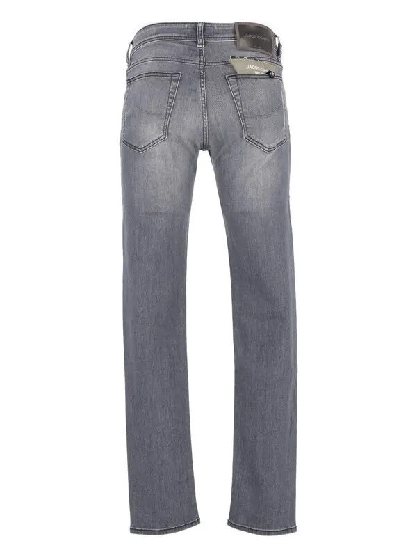JACOB COHЁN Super Slim Fit Nick Jeans - Gray