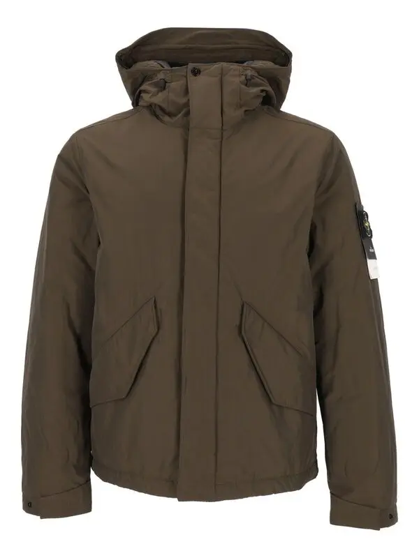 Stone Island Matte Micro Rep Jacket - Gray