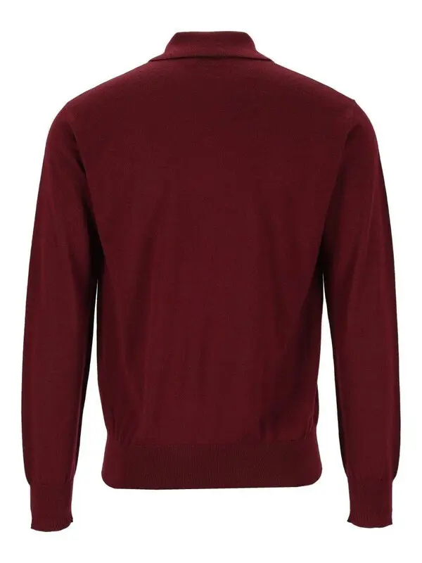 Dries Van Noten Muano Wool Polo Shirt