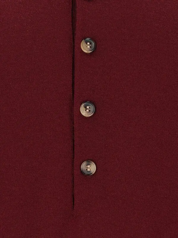 Dries Van Noten Muano Wool Polo Shirt - Multicolor