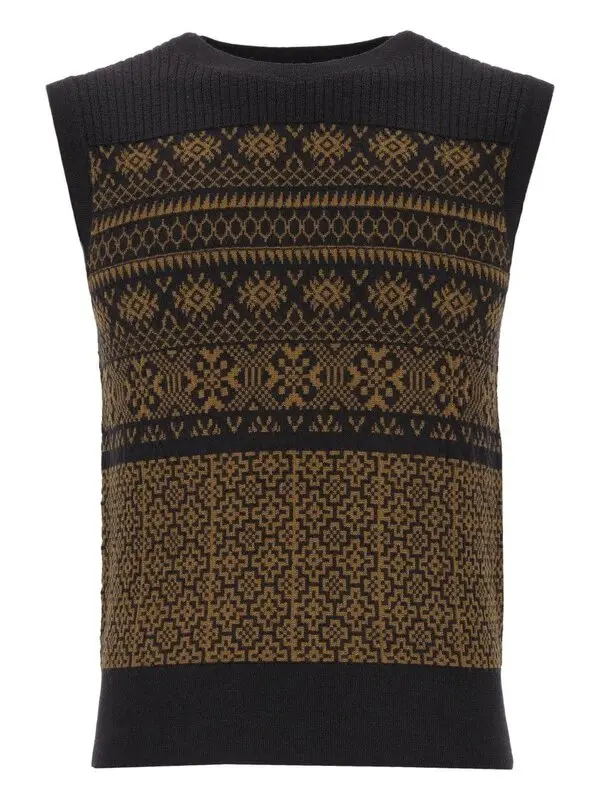 Dries Van Noten Mekele Knitted Vest