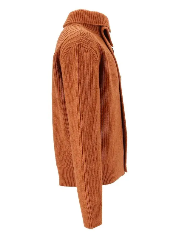 Dries Van Noten Marino Wool Cardigan - Yellow